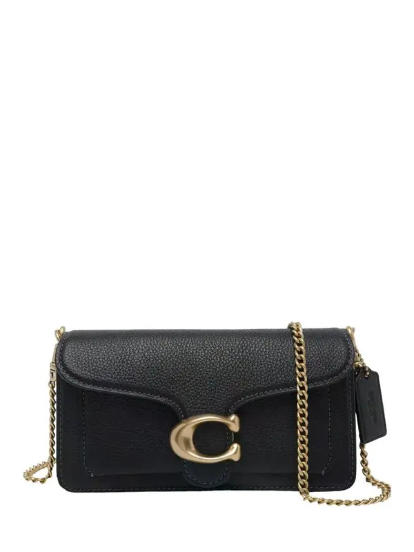COACH Tabby Logo Cross Body Bag - Black