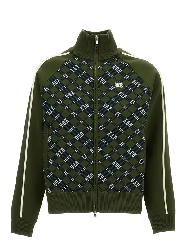 WALES BONNER Jacquard Sport Jacket - Green