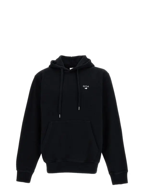 ARTE ANTWERP Hooded Sweatshirt - Black