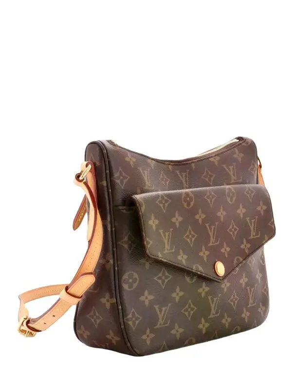 LOUIS VUITTON Mabillon Monogram Canvas Crossbody Bag - Brown