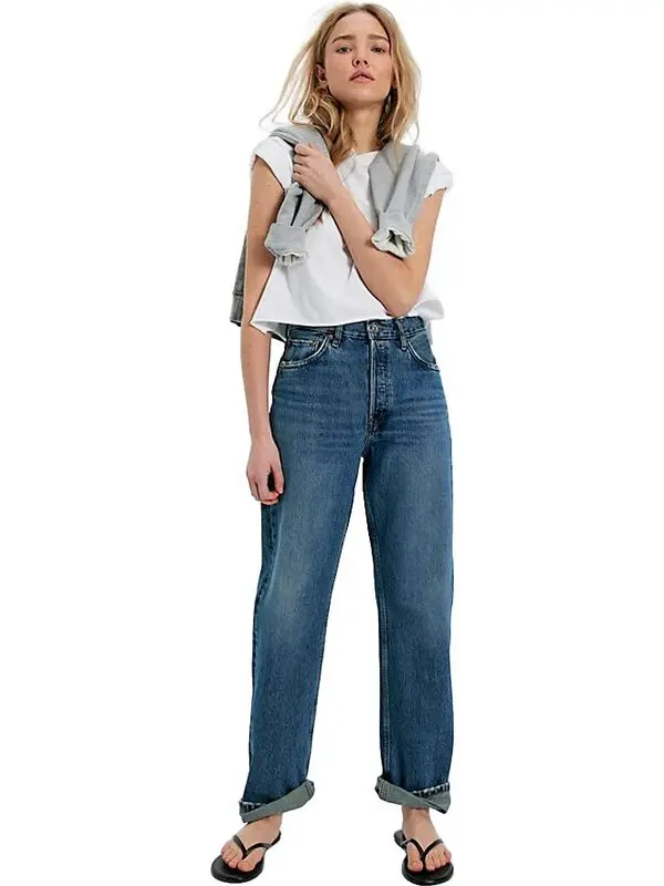 RE/DONE 90s Relaxed Straight-leg Jeans - Sonoma Indigo