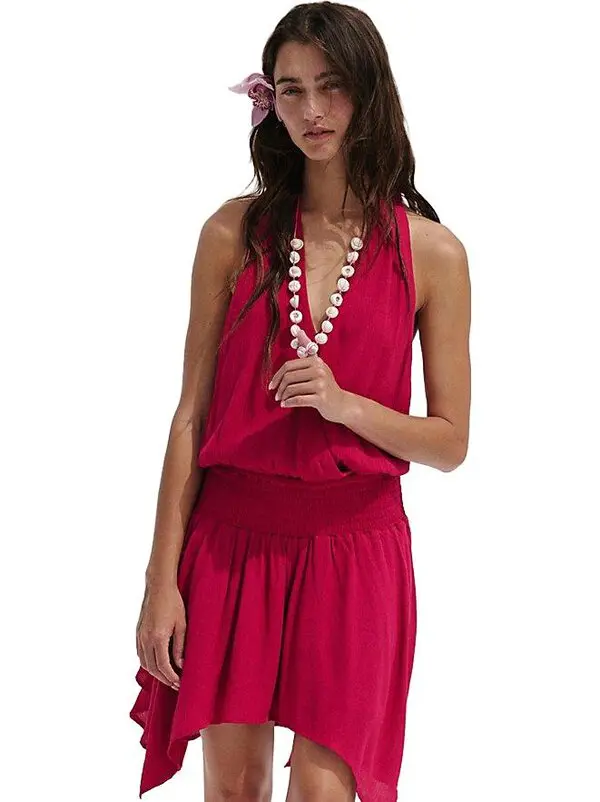 Free People Louise Mini Dress - Summer Cherries