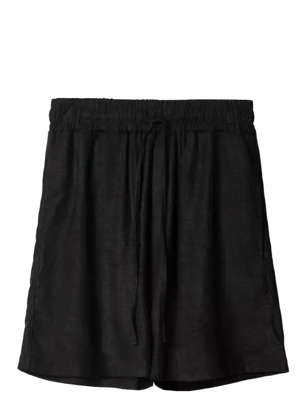 HINNOMINATE Drawstring Bermuda Shorts - Black
