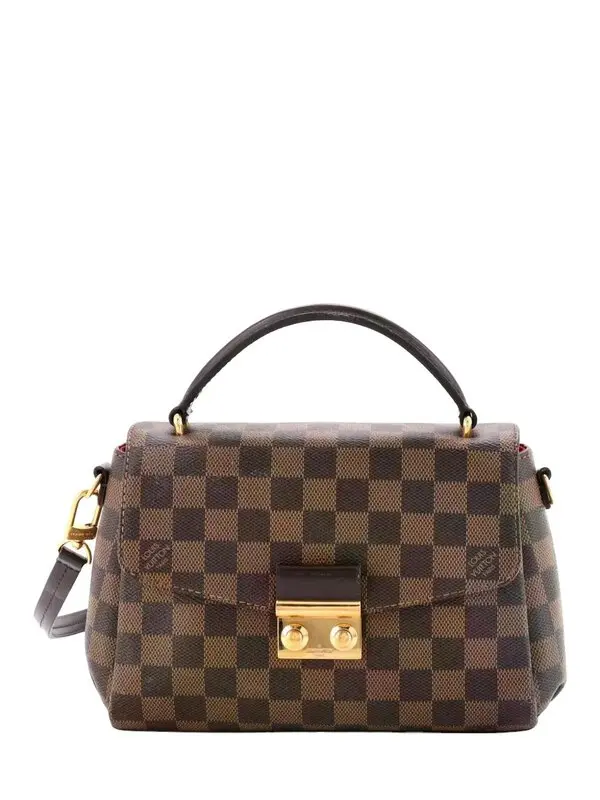 LOUIS VUITTON Croisette Handbag Damier Crossbody Bag - Brown