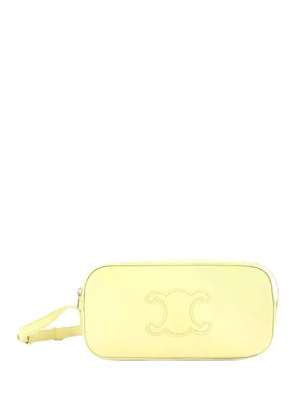 Celine Cuir Triomphe Camera Mini Shoulder Bag - Yellow