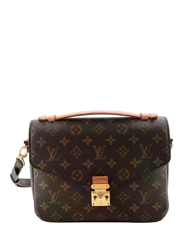 LOUIS VUITTON Pochette Metis Monogram Canvas Crossbody Bag - Brown