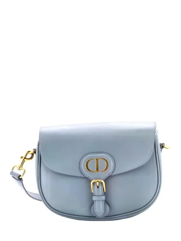 Dior Bobby Flap Bag Leather Medium - Blue