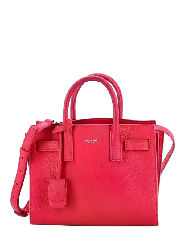 Saint Laurent Sac De Jour Nano Tote Bag - Pink