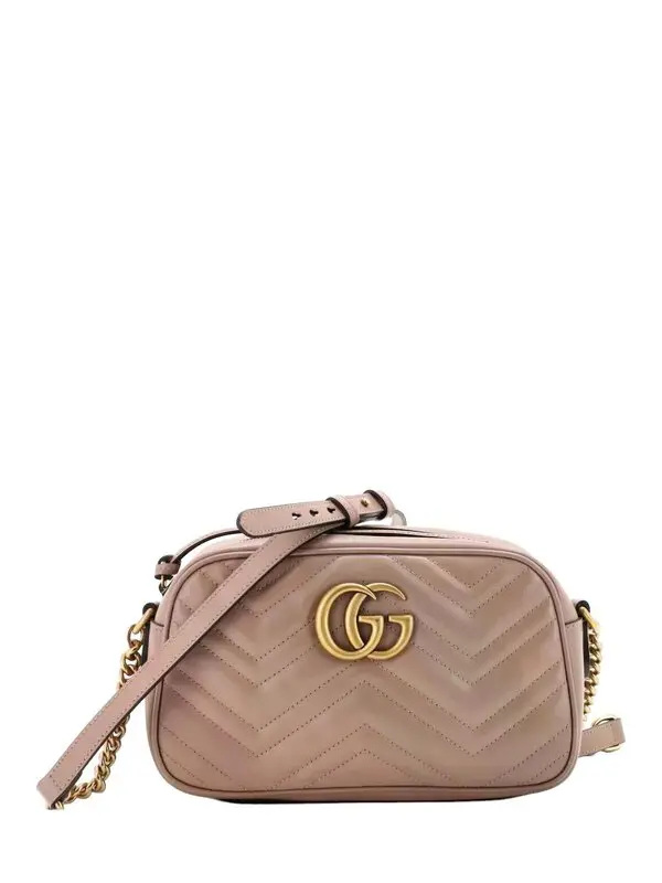 Gucci Gg Marmont Small Shoulder Bag - Neutrals