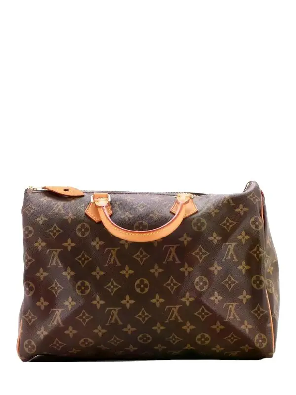 LOUIS VUITTON Speedy Handbag Monogram Canvas 35 - Brown