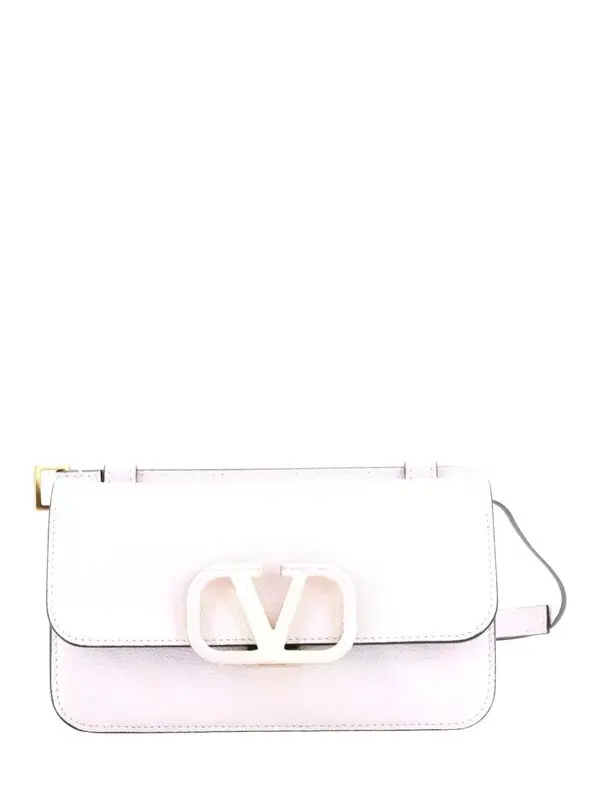 Valentino Garavani V Sling Leather Belt Bag - White