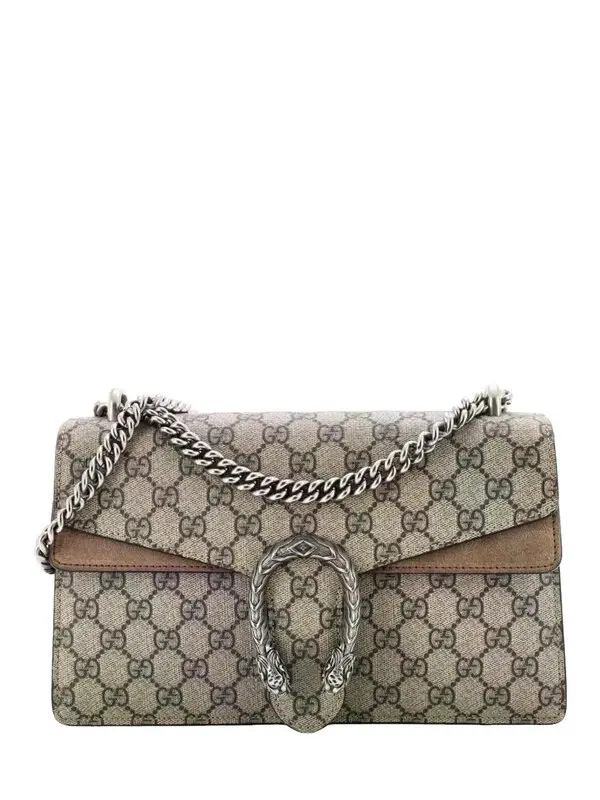 Gucci Dionysus Gg Coated Canvas Small Shoulder Bag - Brown
