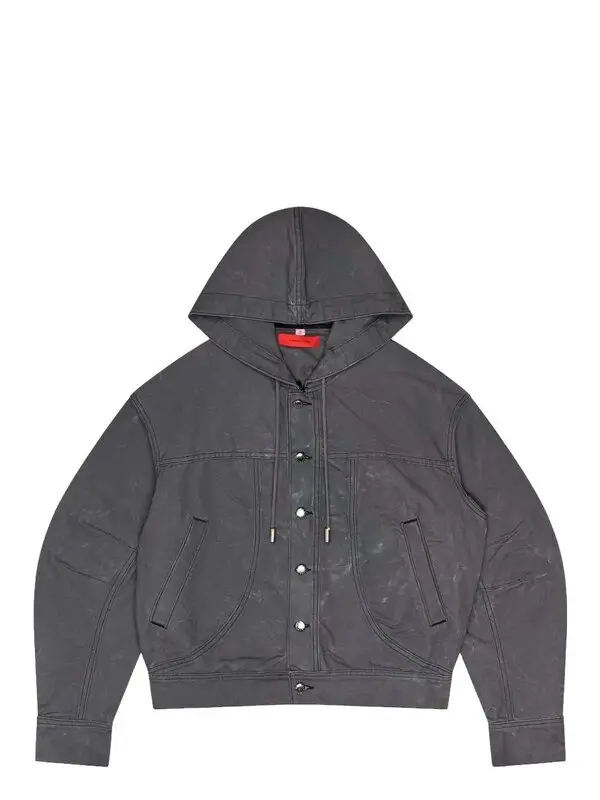 Eckhaus Latta Site Hooded Jacket - Grey