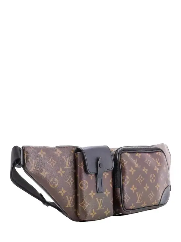 LOUIS VUITTON Christopher Bumbag Macassar Monogram Canvas - Brown