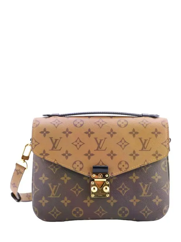 LOUIS VUITTON Pochette Metis Monogram Crossbody Bag - Brown