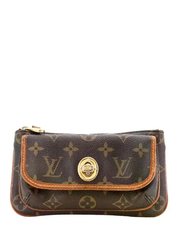 LOUIS VUITTON Tikal Wristlet Pochette Monogram - Brown