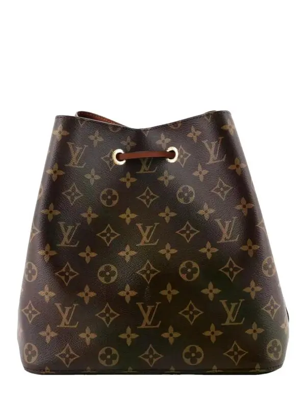 LOUIS VUITTON Neonoe Mm Bucket Bag Monogram Canvas - Brown