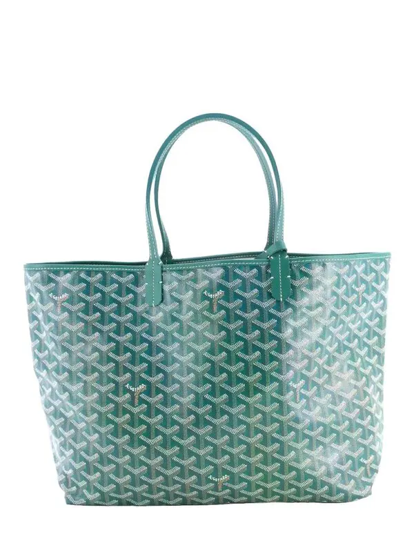 Goyard Saint Louis Coated Canvas Pm Tote Bag - Green