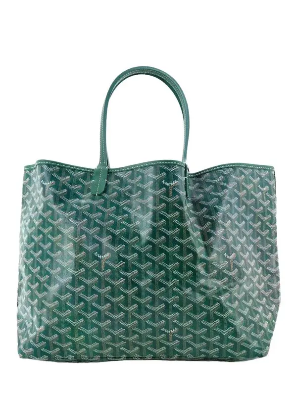 Goyard Saint Louis Coated Canvas Pm Tote Bag - Green