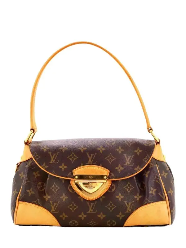LOUIS VUITTON Beverly Handbag Monogram Canvas Mm - Brown