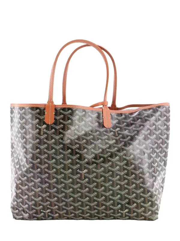 Goyard Saint Louis Coated Canvas Pm Tote Bag - Brown