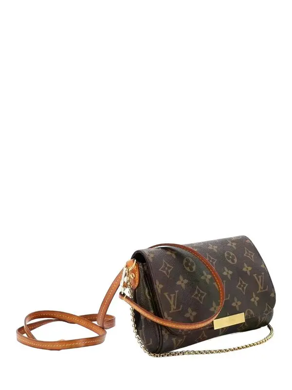 LOUIS VUITTON Favorite Handbag Monogram Canvas Pm - Brown