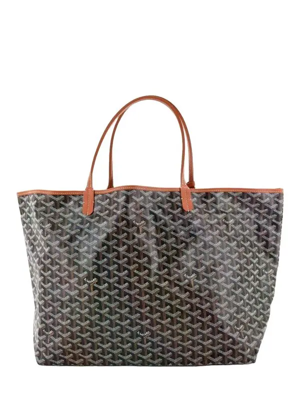 Goyard Saint Louis Coated Canvas Gm Tote Bag - Brown