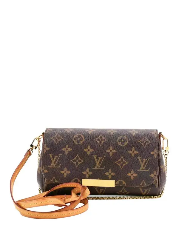 LOUIS VUITTON Favorite Handbag Monogram Canvas Pm - Brown