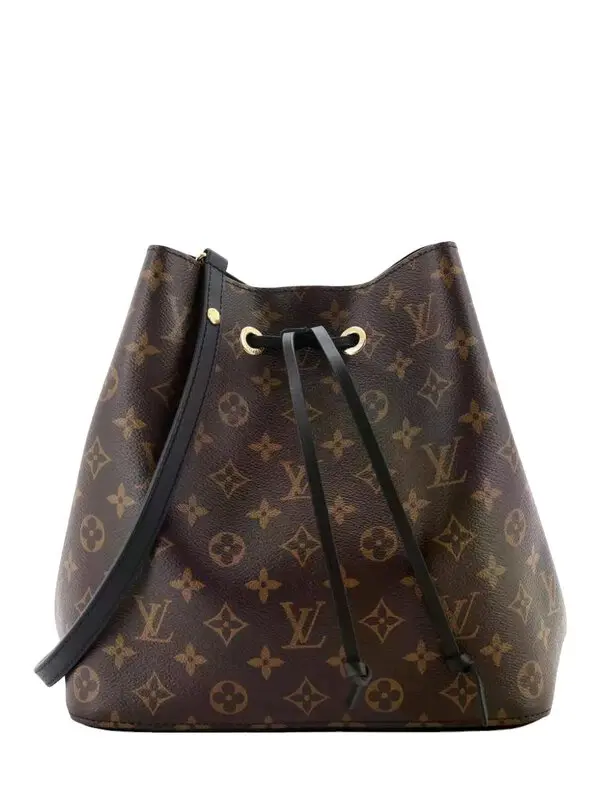 LOUIS VUITTON Neonoe Mm Bucket Bag Monogram Canvas - Brown