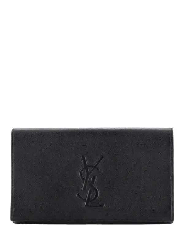 Saint Laurent Belle De Jour Large Clutch Bag - Black