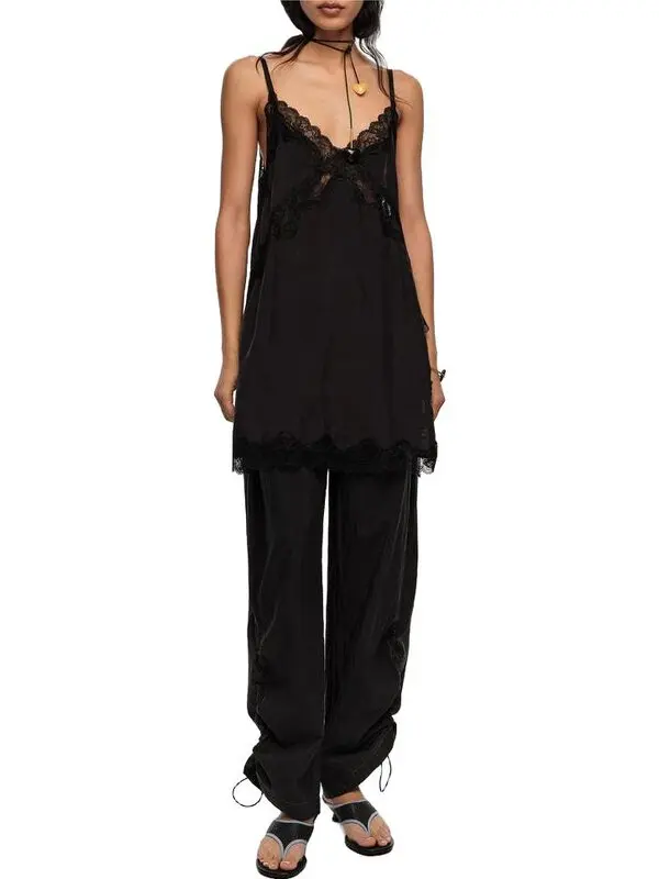 Bimba Y Lola Gathered Jogger Trousers - Black