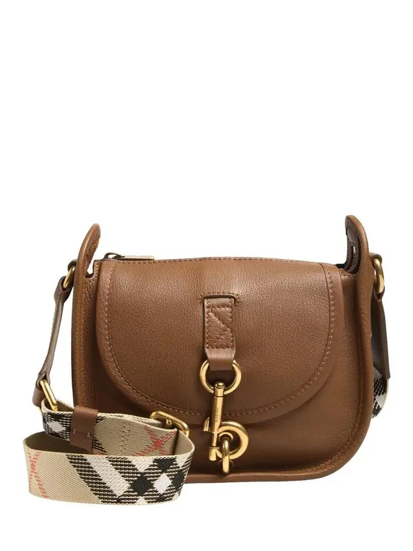 Burberry B-clip Messenger Bag - Hazel
