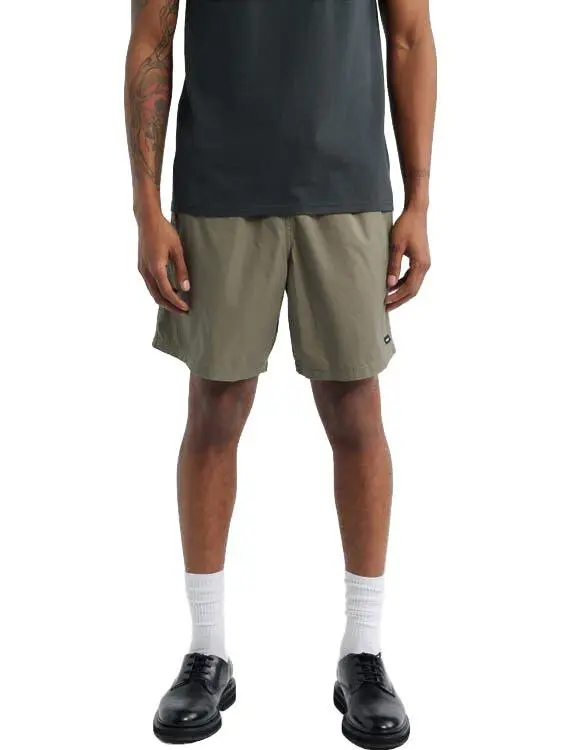 Obey Easy Belted Trail Shorts - Smokey Olive Faded Wash