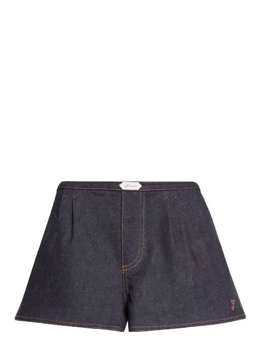 Jacquemus Le Amelo De-nîmes Denim Shorts - Dark Navy