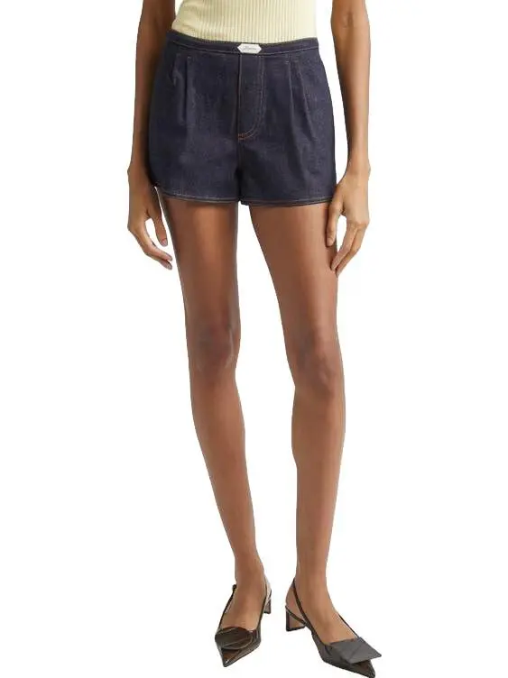 Jacquemus Le Amelo De-nîmes Denim Shorts - Dark Navy
