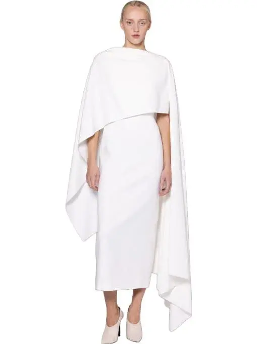 ROKSANDA Demetria Crepe Bridal Dress - Ivory