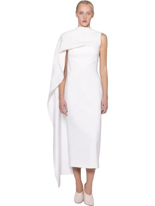 ROKSANDA Edith Crepe Bridal Dress - Ivory