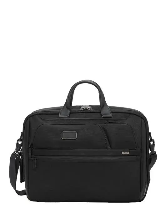 Tumi Alpha Large Briefcase - Black