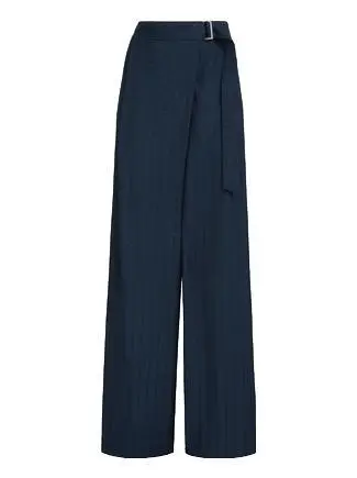 Brunello Cucinelli Striped Trousers - Blue