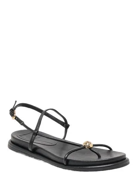Dolce Vita Strappy Sandal - Black Leather