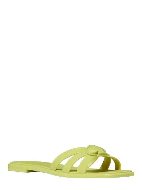 Kate Spade New York Sculpted Spade Jelly Slide Sandal - Bosc Pear