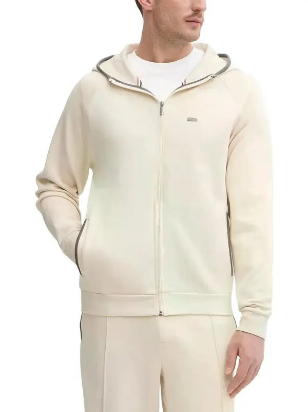 BOSS Zip-up Hoodie - Neutrals