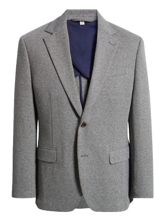 Bonobos Jetsetter Trim Fit Stretch Wool Sport Coat - Medium Grey With Flaps