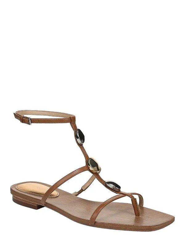 Veronica Beard Alba Ankle Strap Sandal - Hazelwood