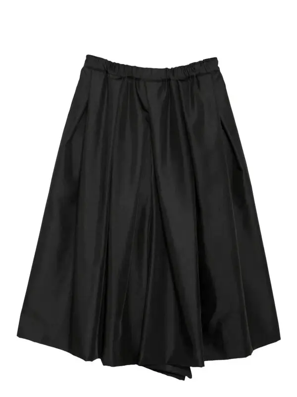Comme Des Garçons Pleated Trousers - Black