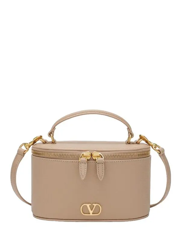 Valentino Garavani Vlogo Signature Mini Vanity Bag - Pink
