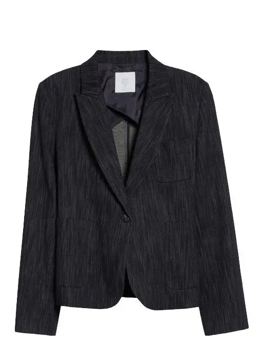 Eleventy Denim Tailored Jacket - Blue