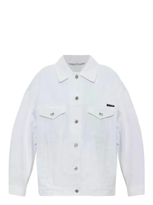 Dolce & Gabbana Cotton Jacket - White