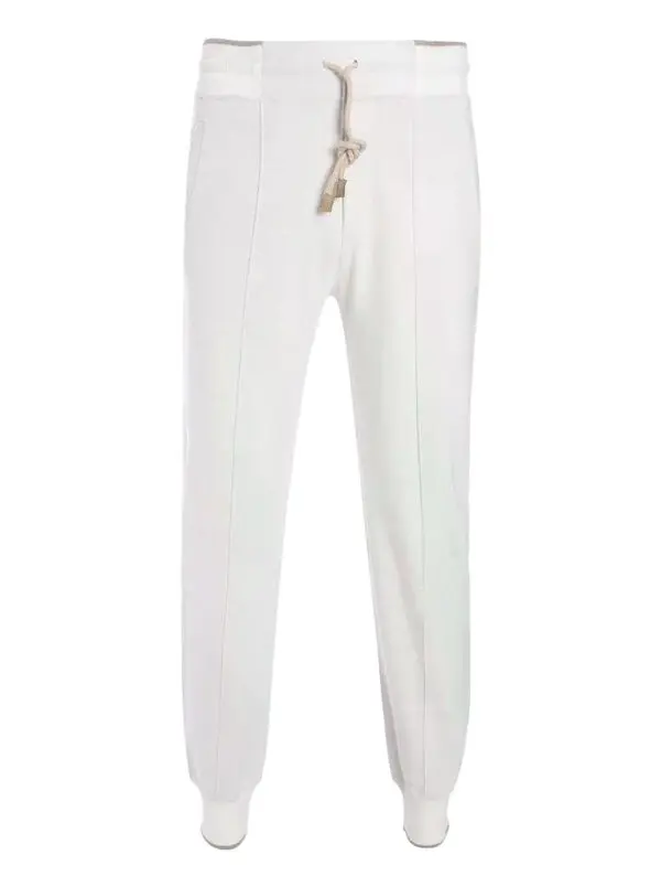 GRAN SASSO Drawstring Track Pants - Neutrals