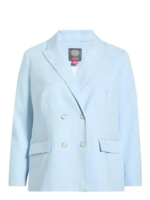 Vince Camuto Double-breasted Jacket - Sky